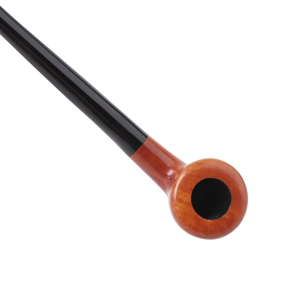 Briar Pipe Handcrafted Reading Pipe Wooden Long Stem Small Tobacco ...
