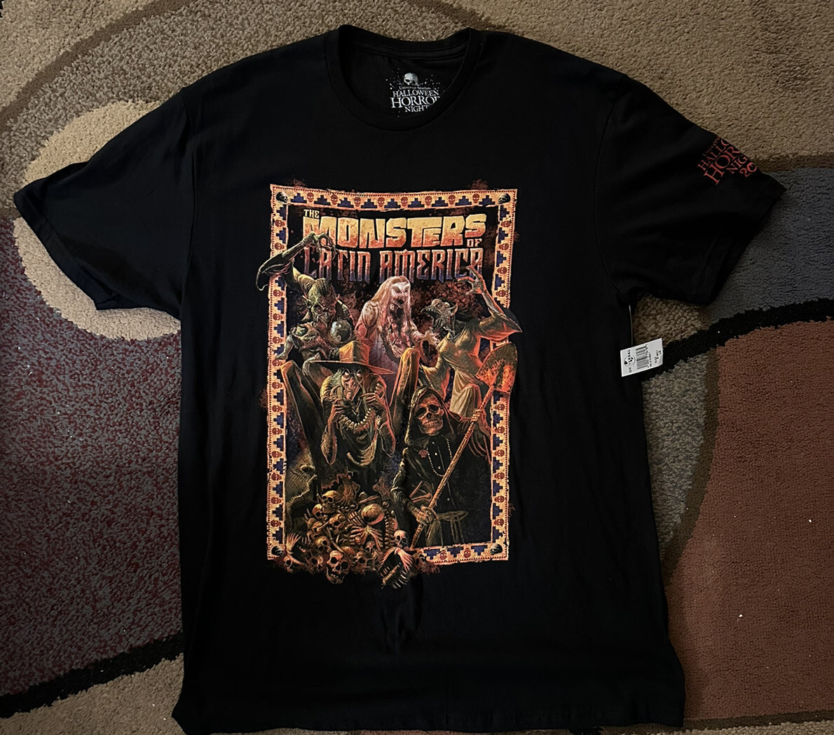 Universal Studios Hollywood HHN 2023 MONSTERS OF LATIN AMERICA T-Shirt ...