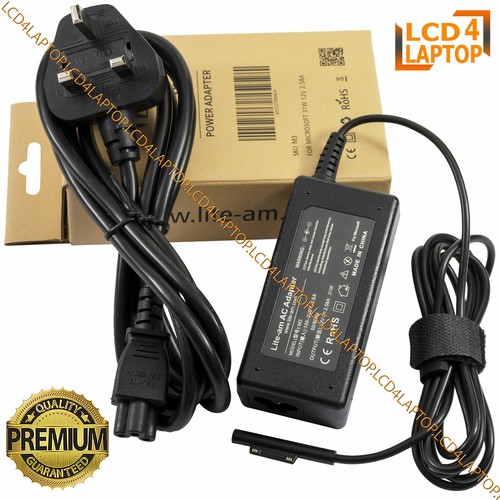 For Microsoft Surface Pro 3 PC Windows 7 8 Tablet 31W AC Adapter ...