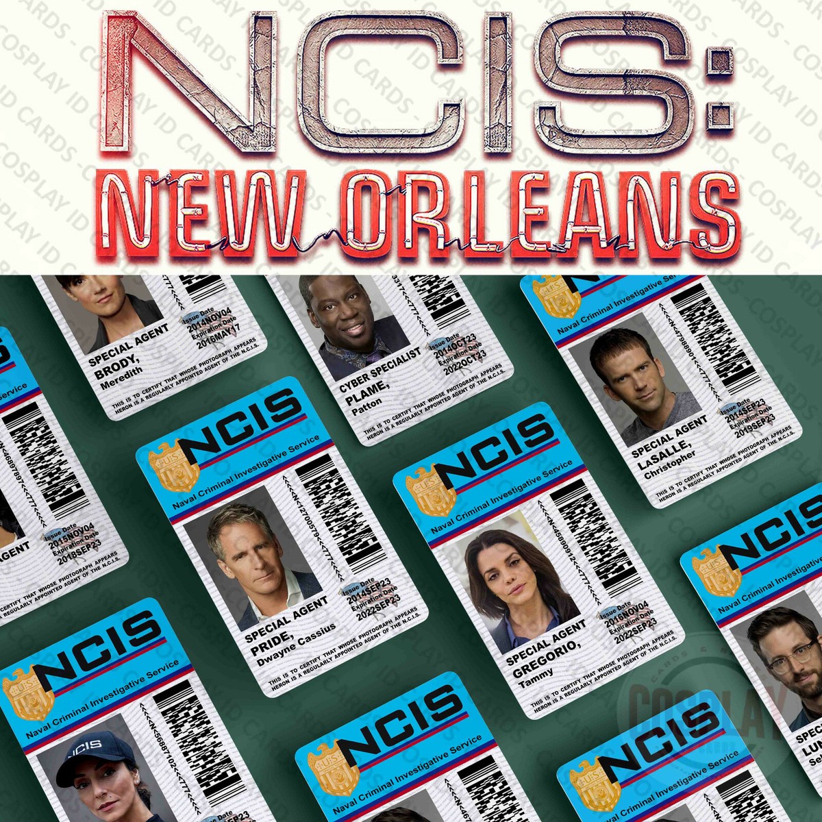 Carteira De Cracha Ncis NCIS: Investigação Naval" Birds Of A Feather