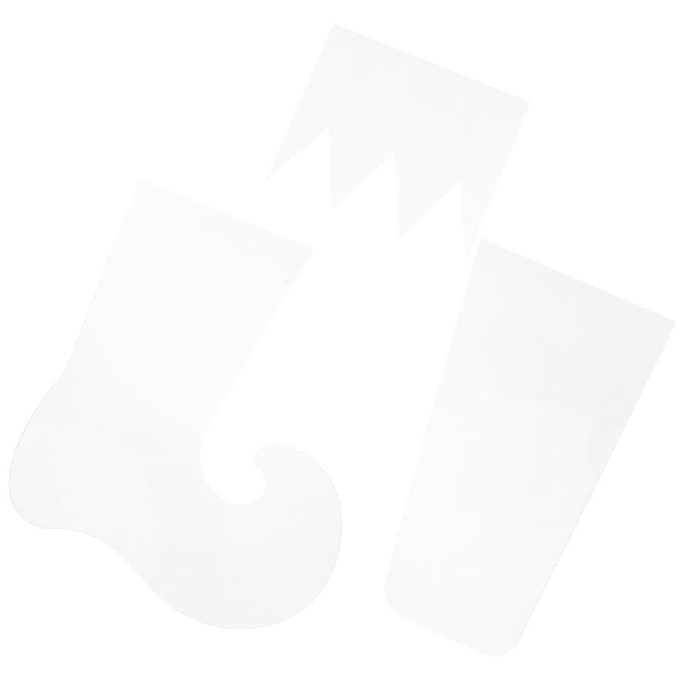 3 PCS Quilting Patterns Templates Sewing for Crafts Christmas Stocking ...