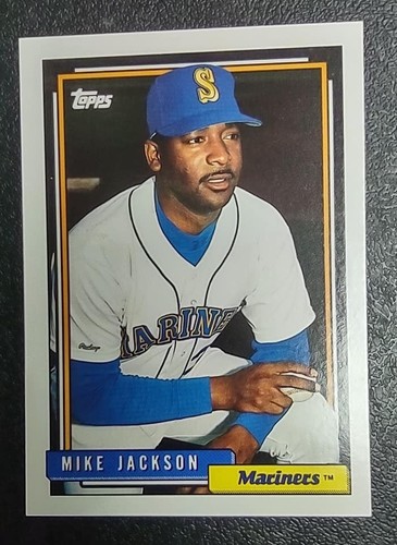 1992 Topps Baseball #411 Mike Jackson - Seattle Mariners | eBay