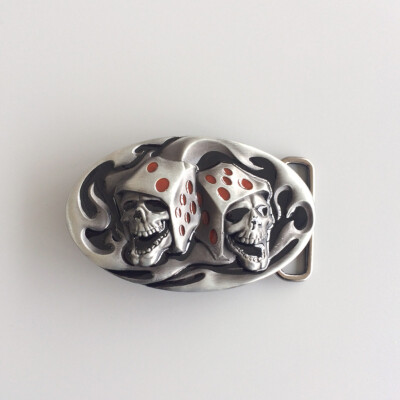 Tattoo Skull Dice Casino Gamble Oval Belt Buckle | eBay Australia