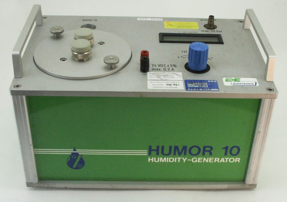 10735 E+E ELEKTRONIK HUMIDITY GENERATOR W/ HI-END HUMIDITY CALIBRATION ...