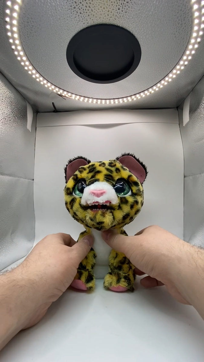 Carton Sealing Tape FurReal Lolly The Leopard Animatronic Plush ...