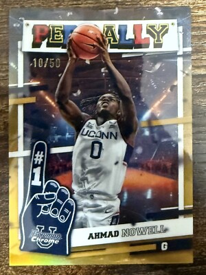 2024 Bowman Chrome U Basketball Ahmad Nowell Pep Rally Gold Refractor ...