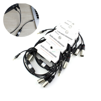 1.5m Audio Isolation Transformer Eliminates Noise Cable 600 Ohm 3.5mm ...