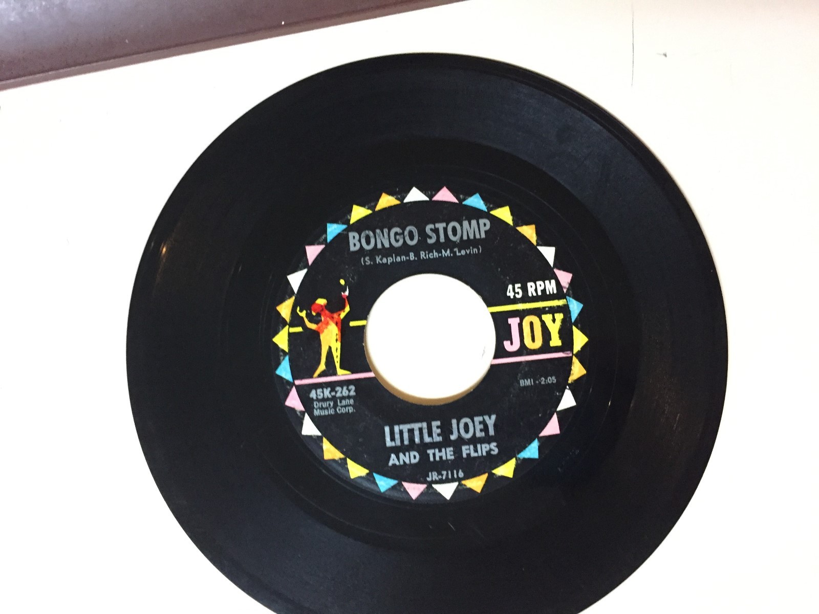 ROCK 45 RPM RECORD - LITTLE JOEY AND THE FLIPS - JOY 252 | eBay