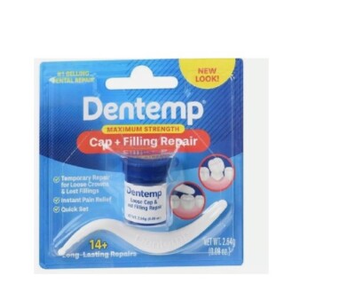 SM Dentemp Cap + Filling Repair Temporary Cement | eBay