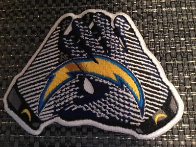 LA CHARGERS IRON ON EMBROIDED PATCH A1 QUALITY 3.5” X 3” | eBay