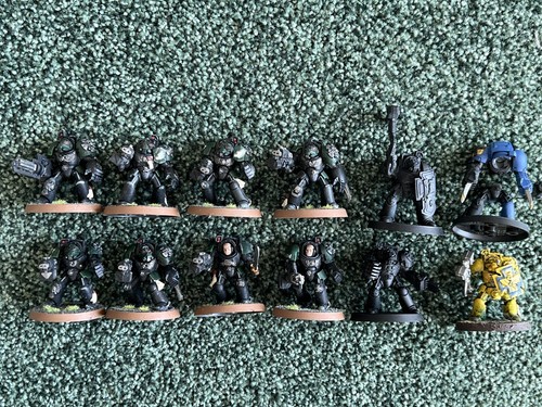 Warhammer 40k Space Marine Terminators Lot Of 12 Mixed Weapons | eBay