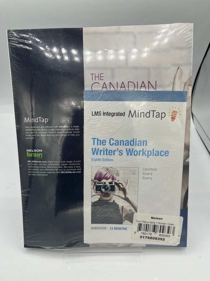 THE CANADIAN WRITER'S WORKPLACE, 8TH EDITION By Sandra John Scarry Gary ...
