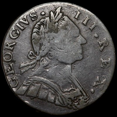 Georgian Contemporary Imitation / Evasion Halfpenny, 1775. Simian Type ...