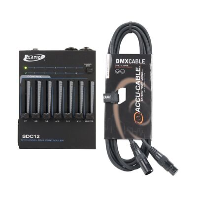 ADJ Products SDC12, 12 Channel Basic DMX Controller, Easily Fade and ...