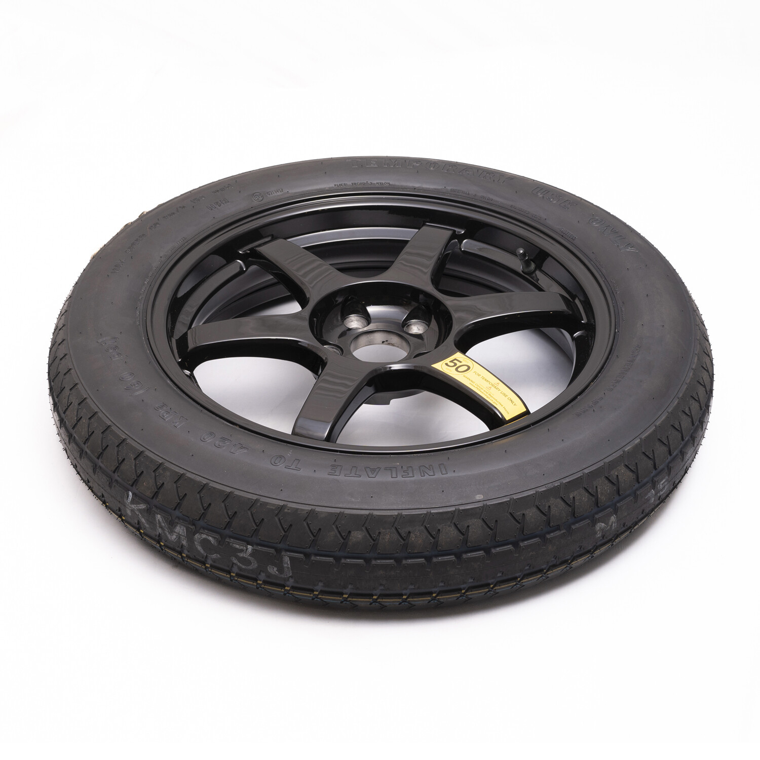 Spare 18" Wheel 155/85R18 Tire w/ Jack Tools Carrying Case for Tesla ...