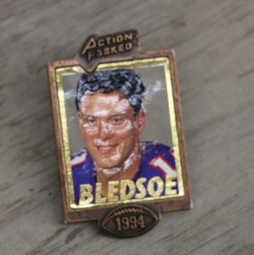 VINTAGE Action Packed NFL Badge of Honor 24KT Gold Plated Pins Limited ...