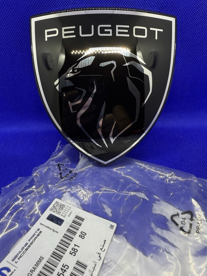 Peugeot Logo Badge Emblem Monogram Front 208 II P22 2019 Original ...