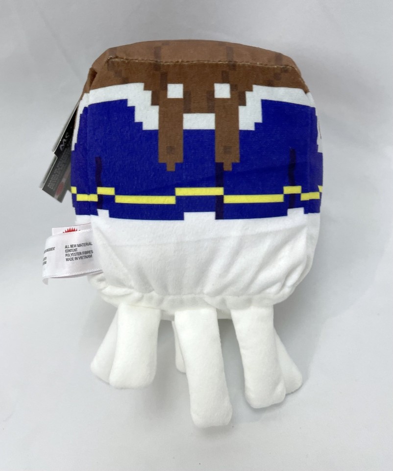 New Minecraft Happy Ghast Plush Stuffed Toy Character White Glasses | eBay