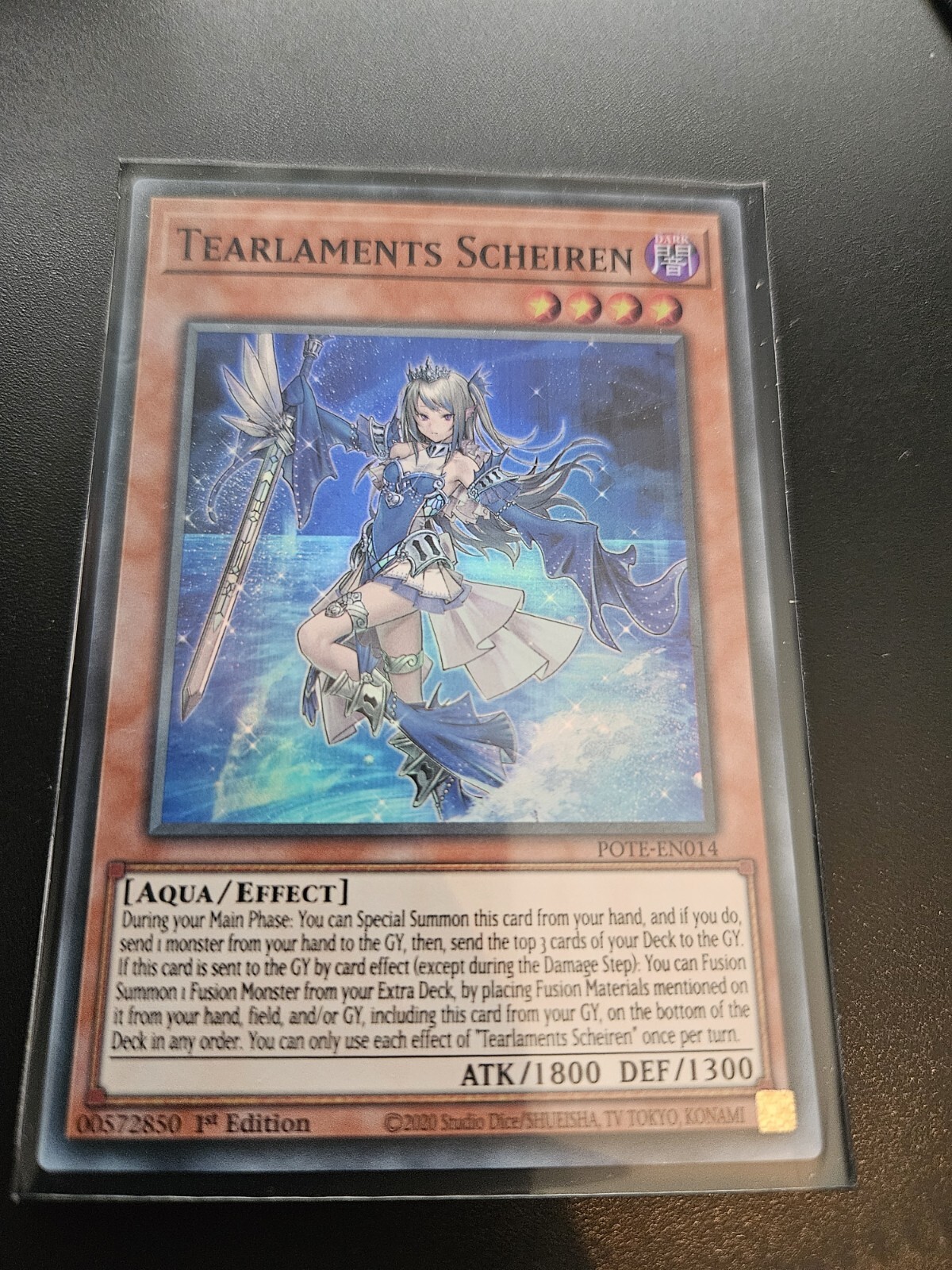 Yu-Gi-Oh! TCG Tearlaments Scheiren Power of the Elements Pote-En014 1st ...
