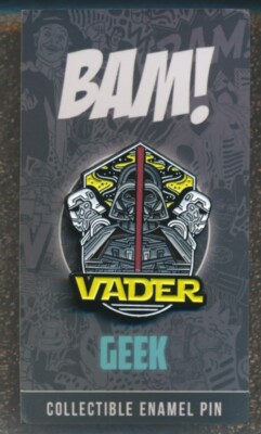 DARTH VADER BAM BOX Geek ENAMEL PIN ADDY KADERLI STAR WARS OBI-WAN ...