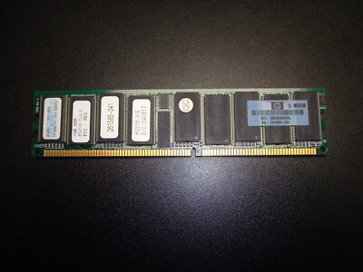 1GB Simpletech DDR1-266 PC2100U CL2.5 ECC Reg RAM HPQ261585-041SE HP ...