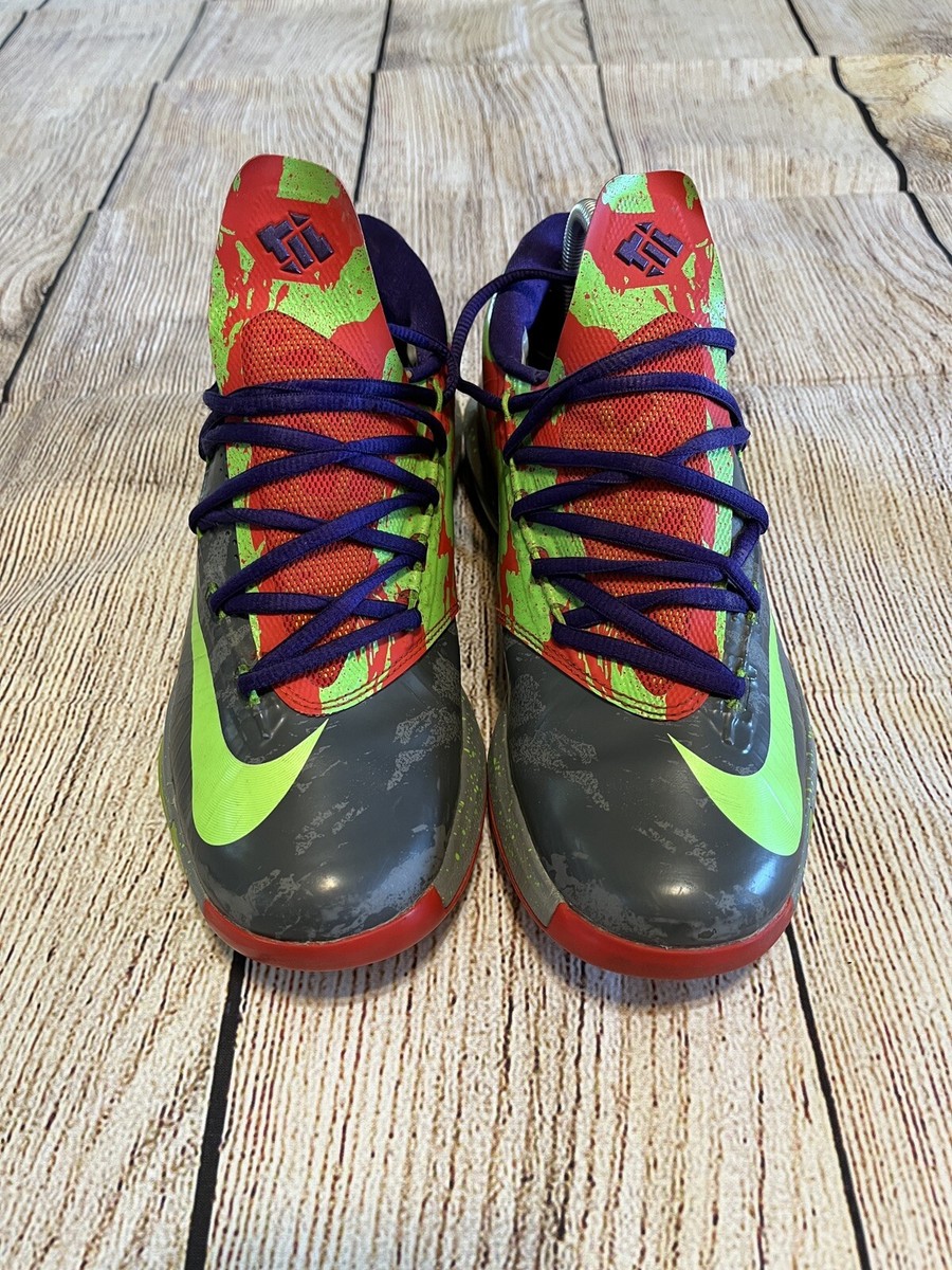 Kd6 Energy Nike KD 6 ID Energy Size 13 Grey Electric Green Bright