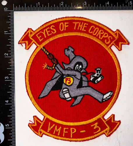 Cold War USMC US Marine Corps Fighter Tactical Recon Squadron VMFP-3 ...