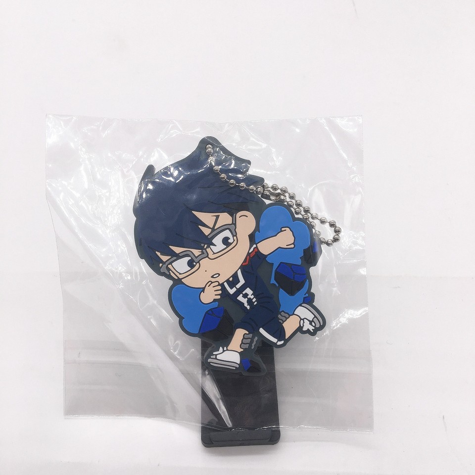 T398 Anime Boku no Hero Academia Izuku Shoto rubber Keychain Key Ring ...