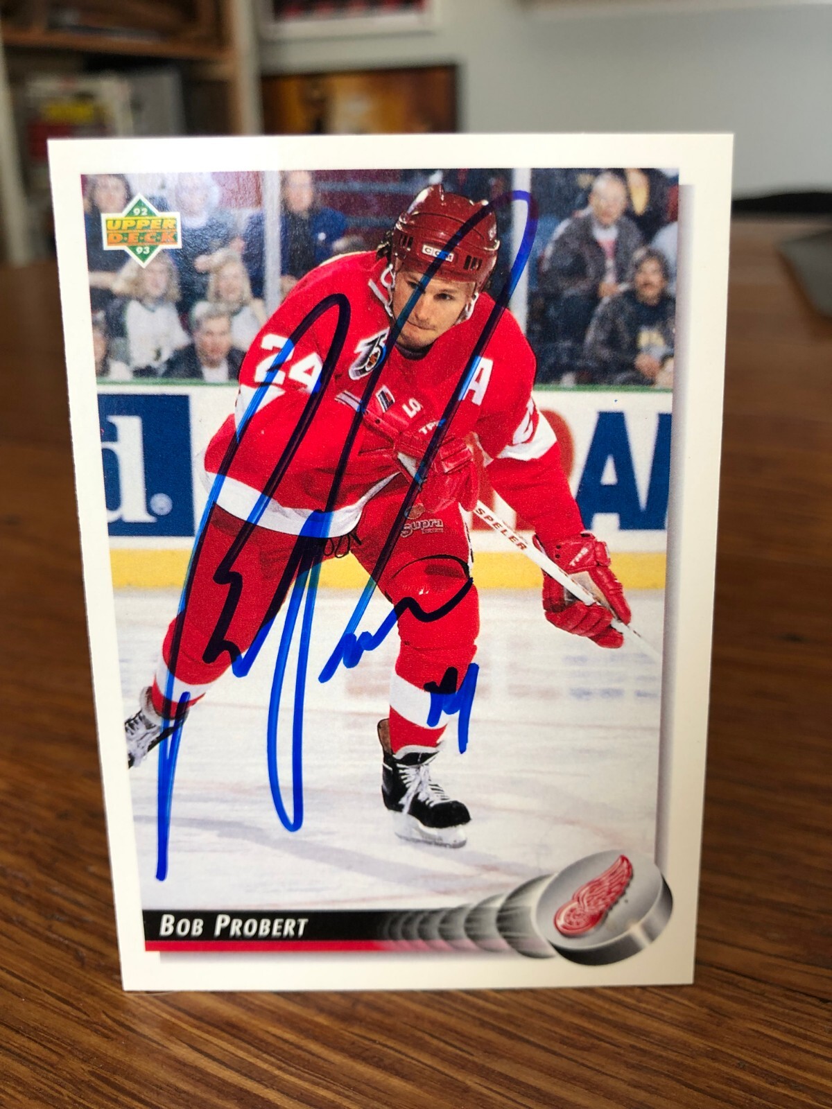 Bob Probert Autographed Memorabilia | Signed Photo, Jersey ...