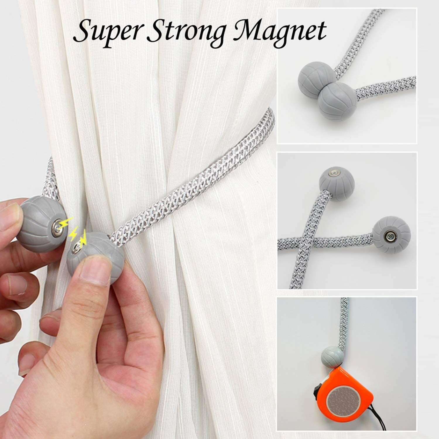 Magnetic Curtain Clips