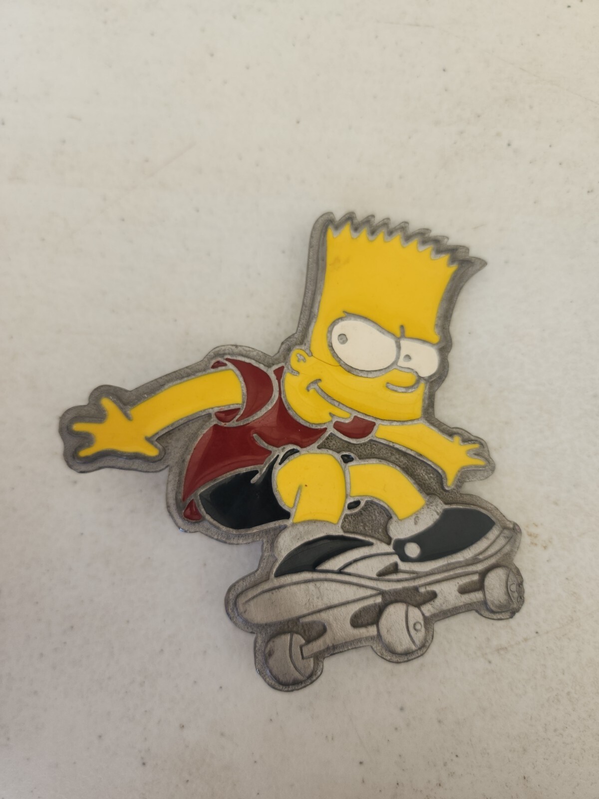 Bart Simpson Belt Buckle - Gem
