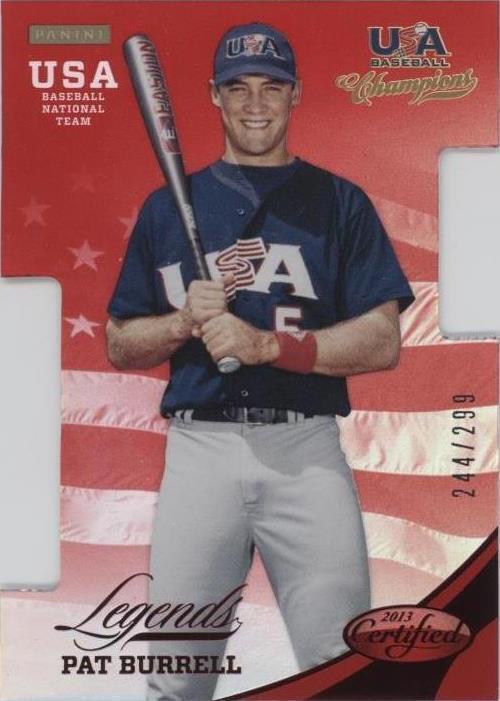 2013 Panini USA Baseball Champions - Certified Legends Die-Cut Pat ...