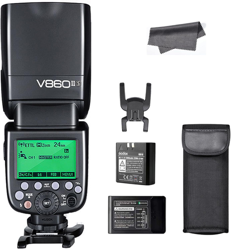 V860II-S TTL Camera Flash for Sony, 2.4G GN60 Speedlite,1/8000S HSS ...
