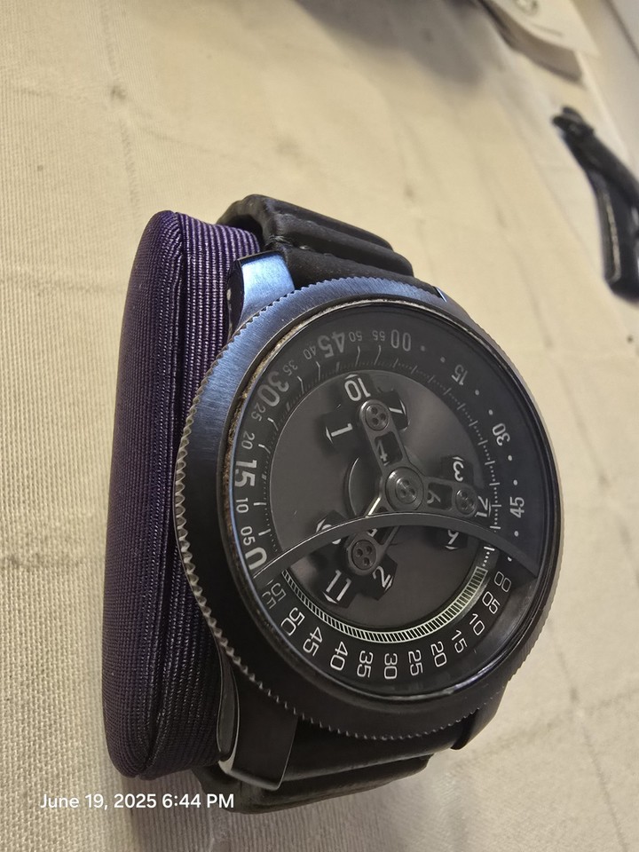 Xeric Vendetta x Wandering Hour Automatic Watch Black w/Green Lume | eBay