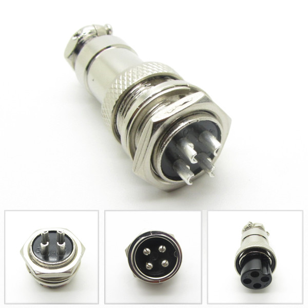 Molex Wire & Cable Connectors 6 Pins 5 Sets GX16 6 Pin Diameter 16mm ...