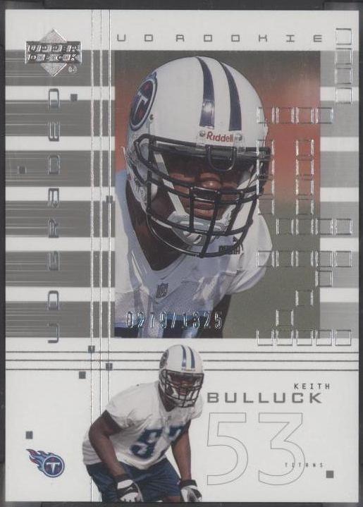 2000 UD Graded - UD Rookie Keith Bulluck #98 Sgc Graded /1325 (RC) for ...