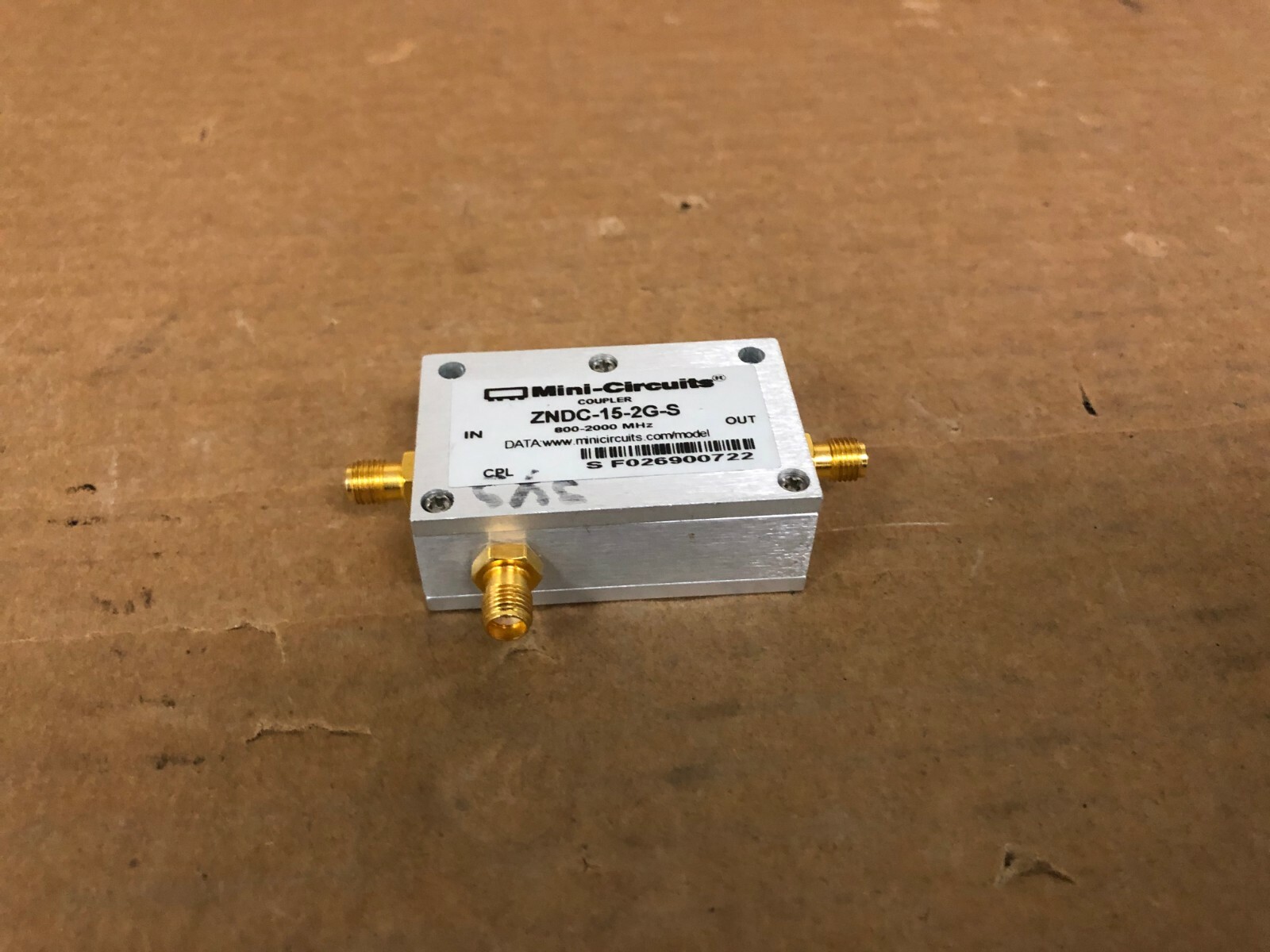 Mini Circuits ZNDC-15-2G-S High Power Pass Power Splitter Coupler | eBay