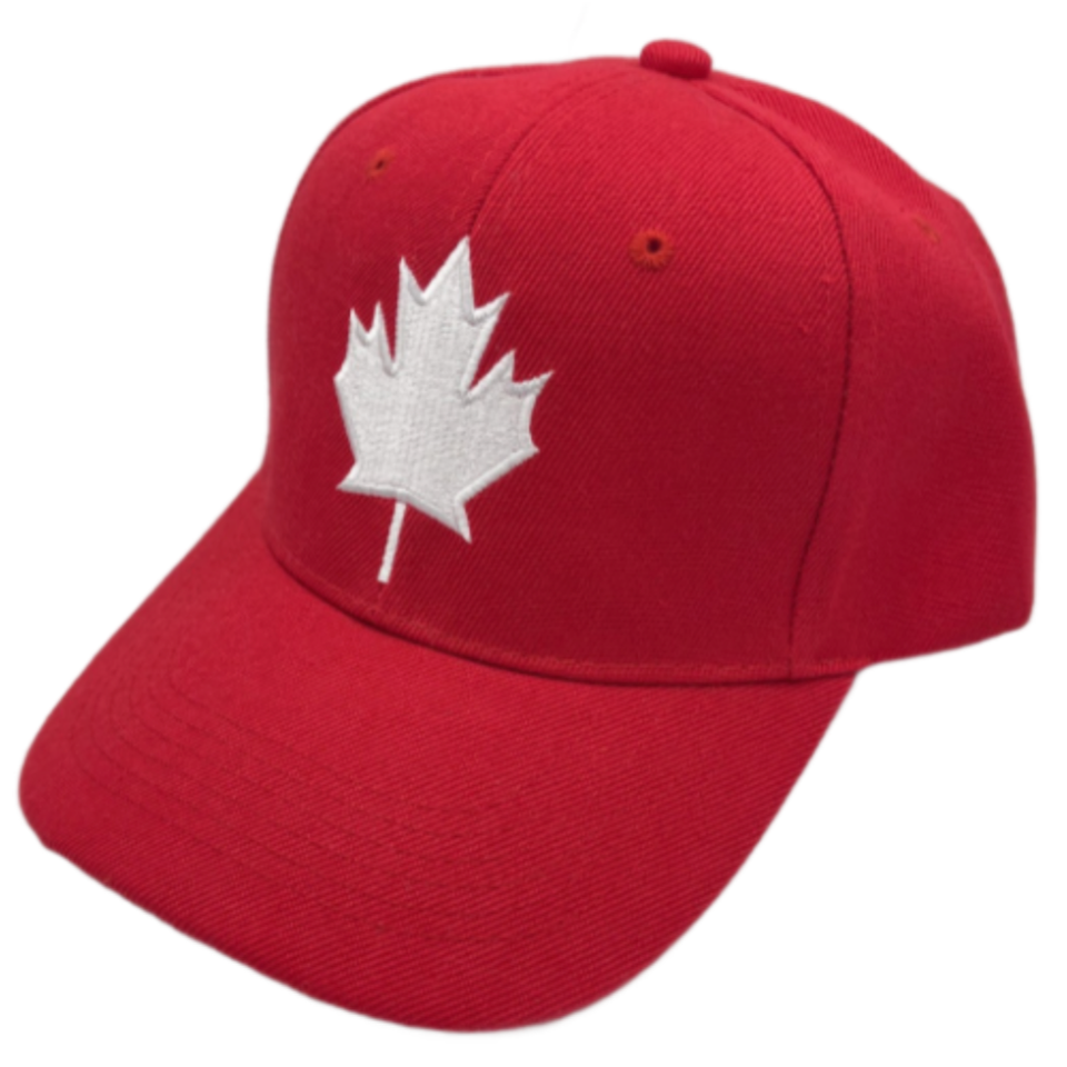 Canada Flag Baseball Ball Hats Cap Maple Leaf Red White Casquette | eBay