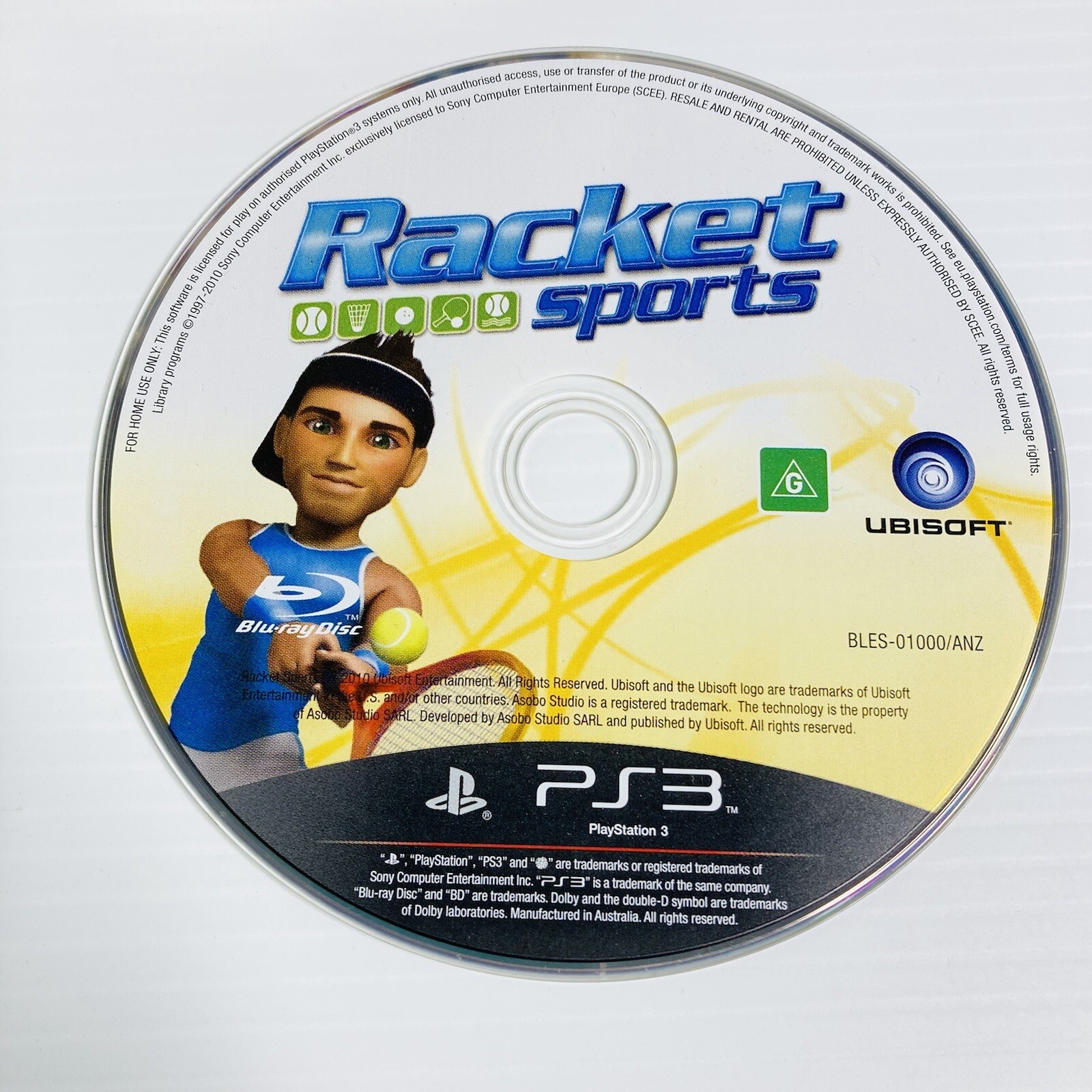 Racket Sports - PS3 PlayStation 3 PS Move - Video Game PAL - Free Post ...