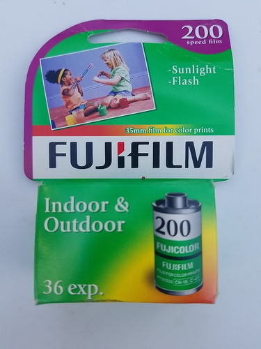 Fuji Film 200 Speed Film Indoor And Outdoor 36 Exposure Sunlight Flash ...