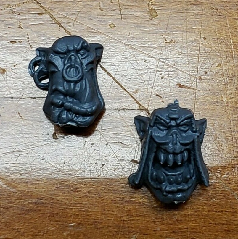 Warhammer 40k Ork Bits Gretchin Runtherd Feral Heads x2 | eBay
