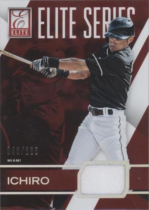 2015 Panini Elite - Elite Series Materials Ichiro Suzuki #8 /188 (MEM) for sale online | eBay