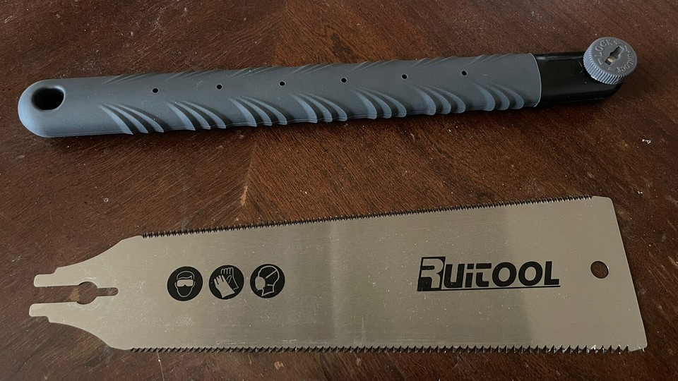 RUITOOL Japanese Pull Saw 10 Inch Double Edge Sided Hand Saw Ryoba SK5 ...