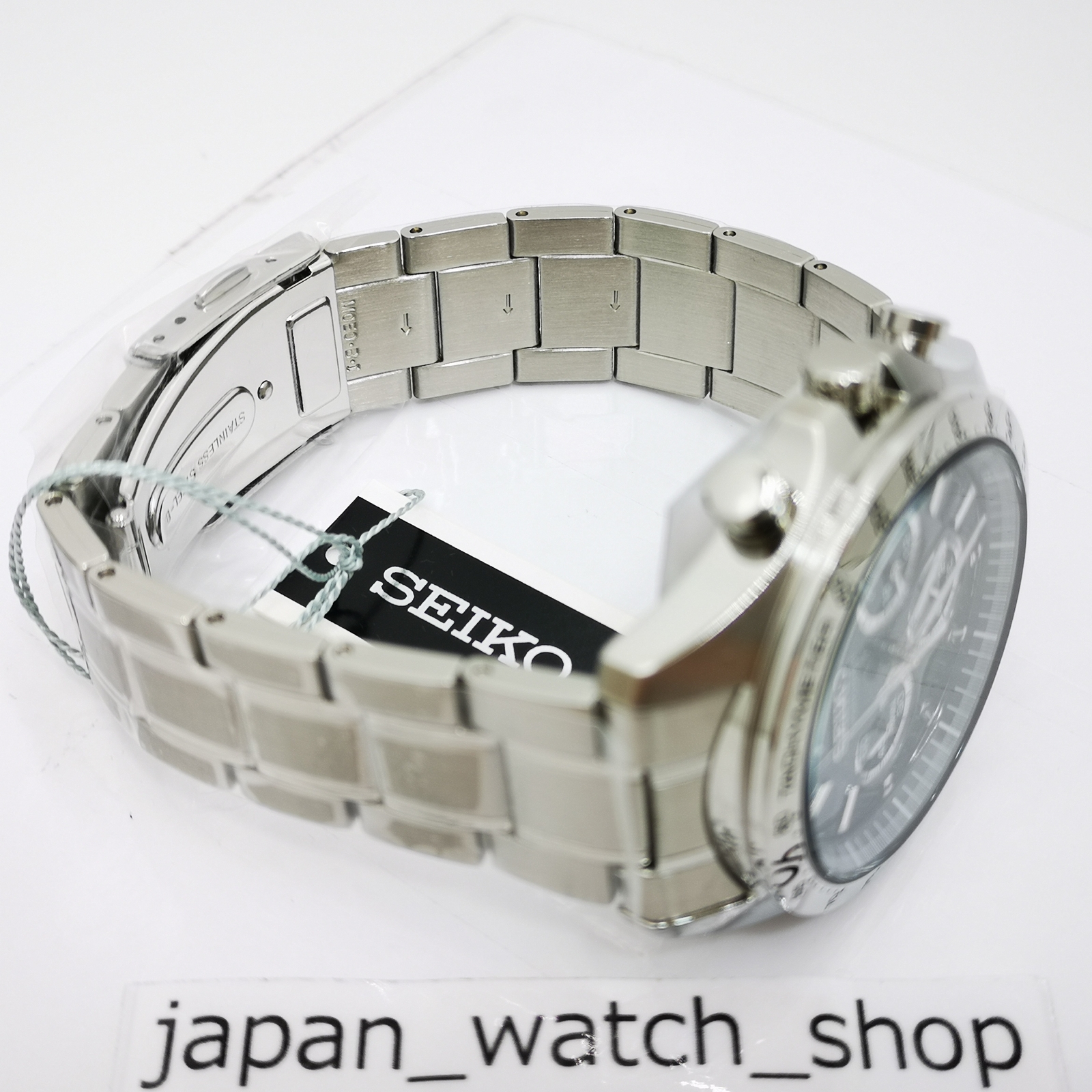 SEIKO SPIRIT Chronograph SBTR011 Blue Men's Watch New in Box | eBay