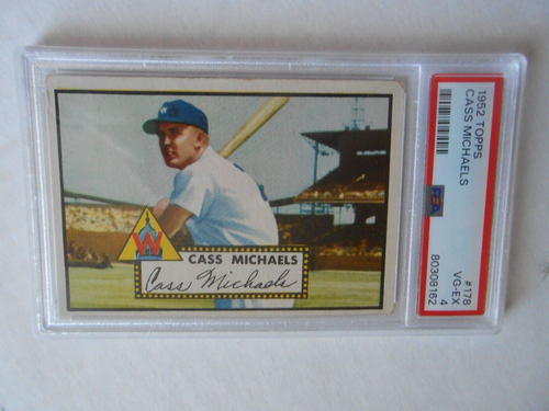 1952 TOPPS #178 CASS MICHAELS PSA 4 | eBay