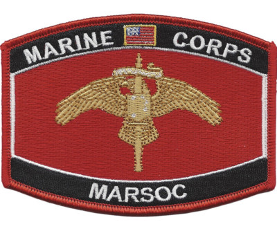 4.5" MARINE CORPS MOS MARSOC EGA EMBROIDERED PATCH | eBay