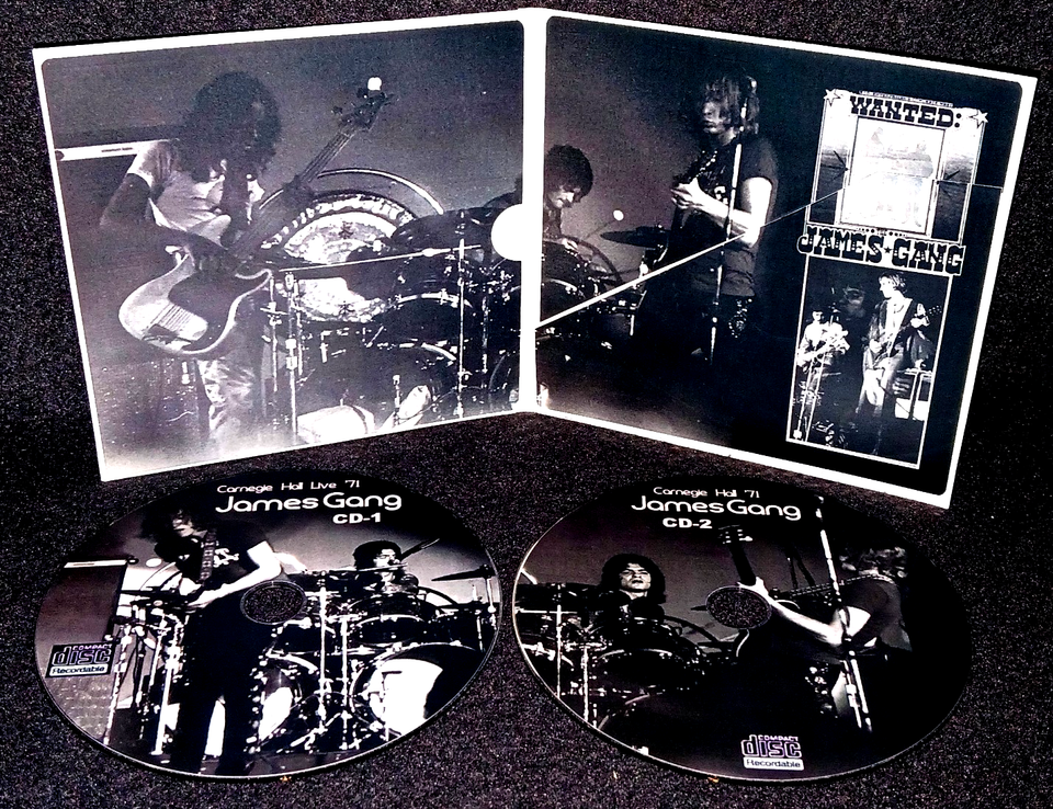 James Gang Carnegie Hall 1971 Gate Fold 2CD Package NEW | eBay