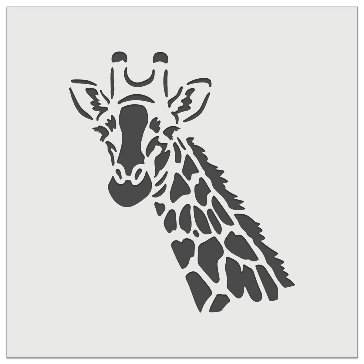 Giraffe Stencil For Wall