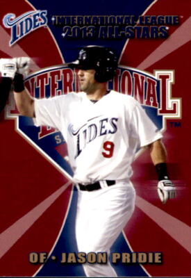 2013 International League All-Stars Choice #24 Jason Pridie Phoenix ...
