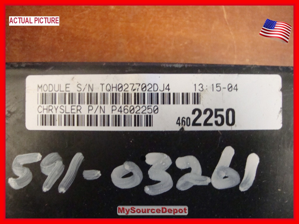 1997,CONCORDE,INTREPID,LHS,VISION ,BCM,BODY CONTROL MODULE | eBay